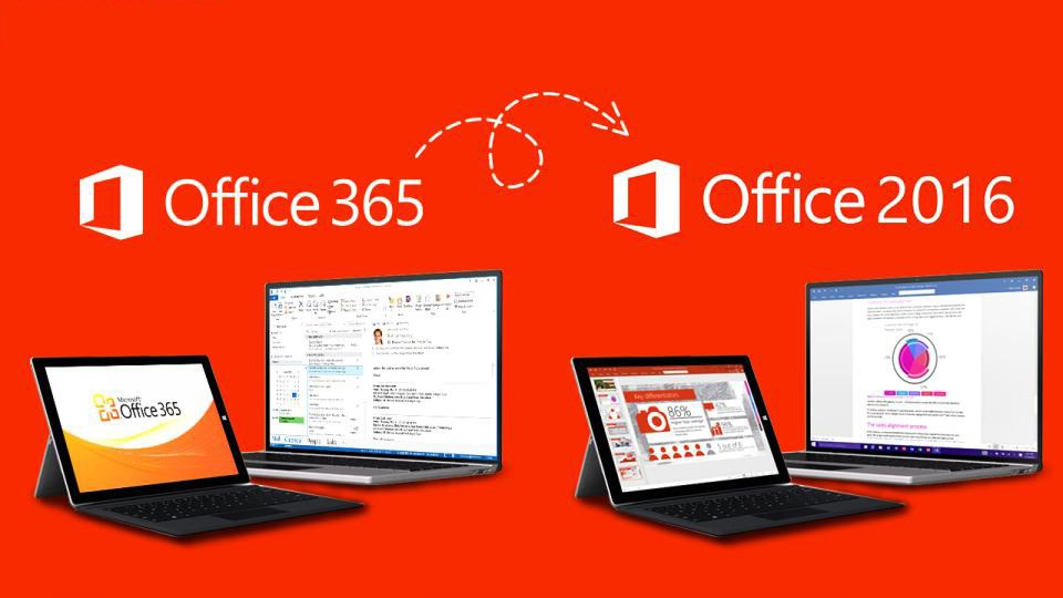 Qu Diferencia Existe Entre Office 365 Y Office 2016 Office 365 Vs.