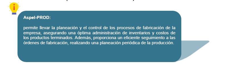 Nuevas funciones y características de Aspel PROD 4.0 – CADE SOLUCIONES