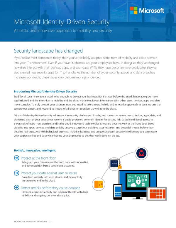 Microsoft identity-driven security – CADE SOLUCIONES